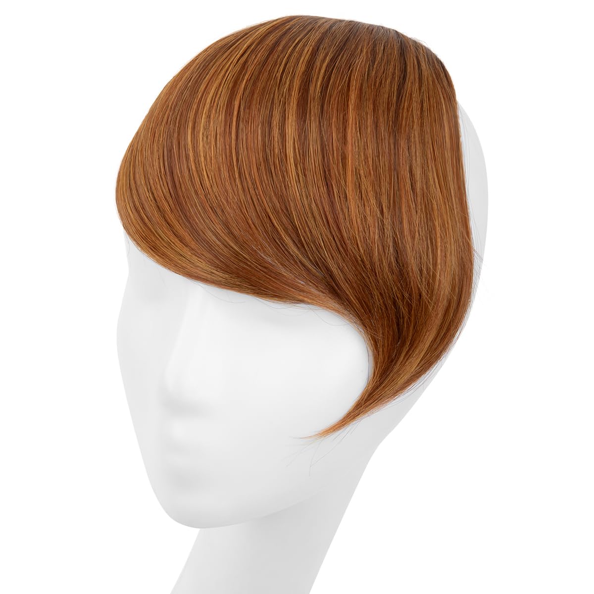 Tizian Red Clip-in Side Bangs Extension